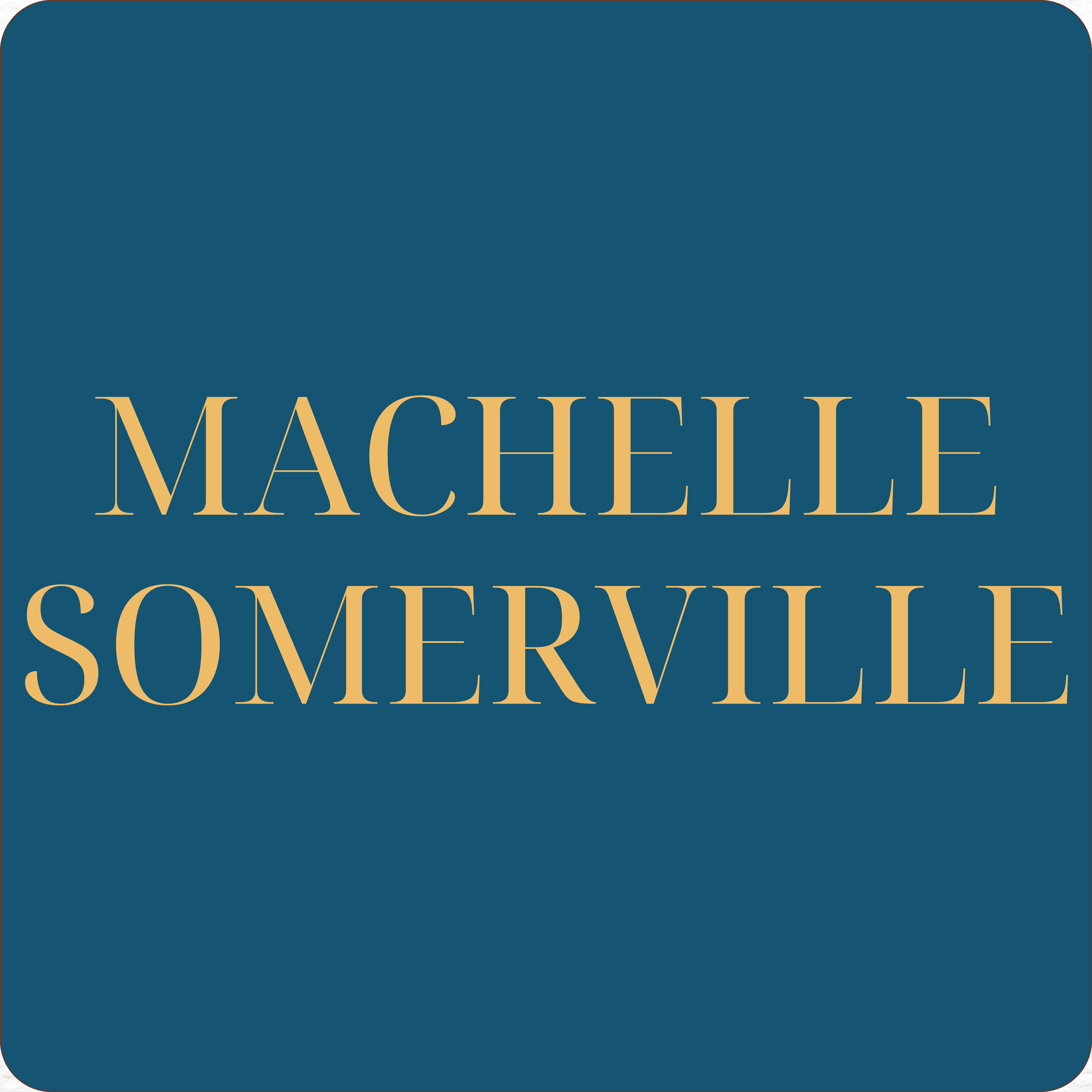 Machelle Somerville Needlepoint Canvases | Garden Gate