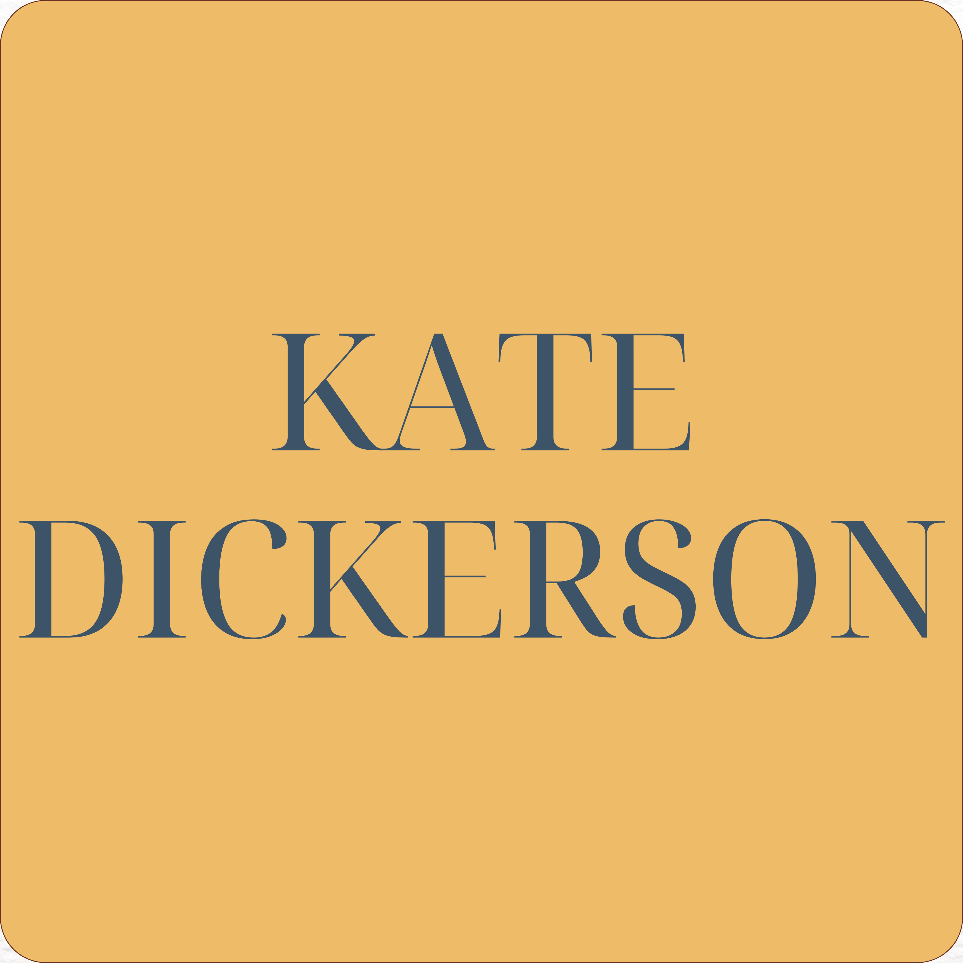 Kate Dickerson Needlepoint Canvases - Garden Gate Needlepoint